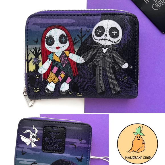 Loungefly | Bags | Loungefly Disney Nightmare Before Christmas Wallet ...